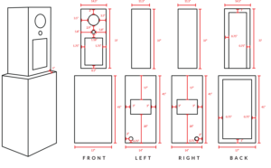 Photo Booth Dimensions - Maple Leaf Photo Booths